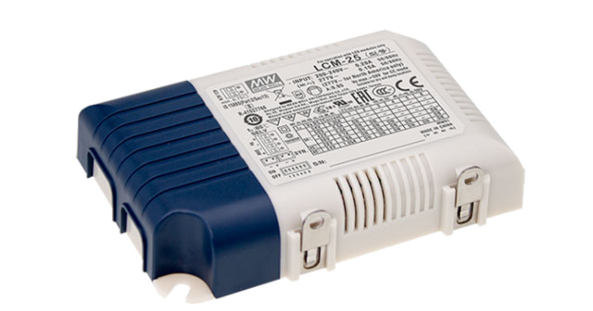 MEAN WELL LCM-25 Series | Constant Current LED Drivers | MEAN WELL