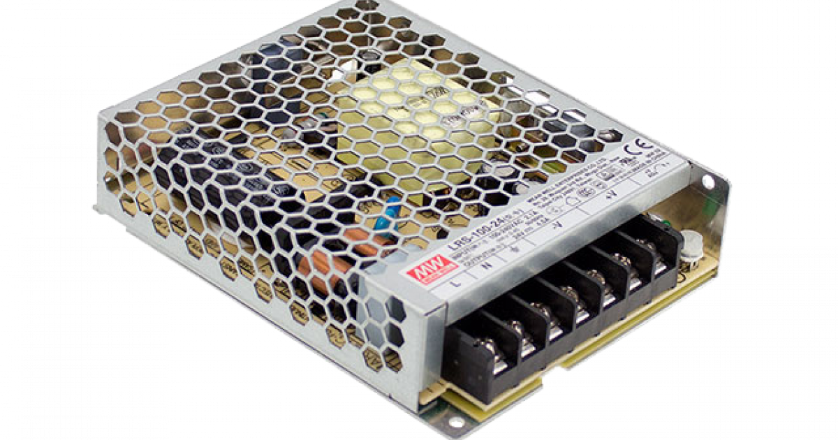 MEAN WELL LRS 100 Series Enclosed Power Supplies MEAN WELL mean-well-lrs-100-series-enclosed-power-supplies-mean-well