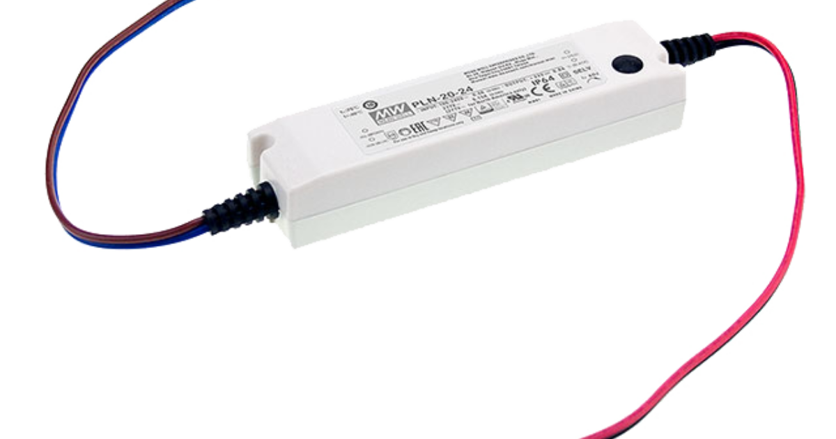 MEAN WELL PLN-20 Series | Constant Voltage LED Drivers | MEAN WELL