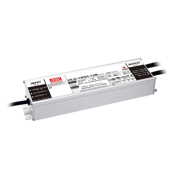 MEAN WELL HLG-185H-B Series | Constant Current LED Drivers | MEAN WELL