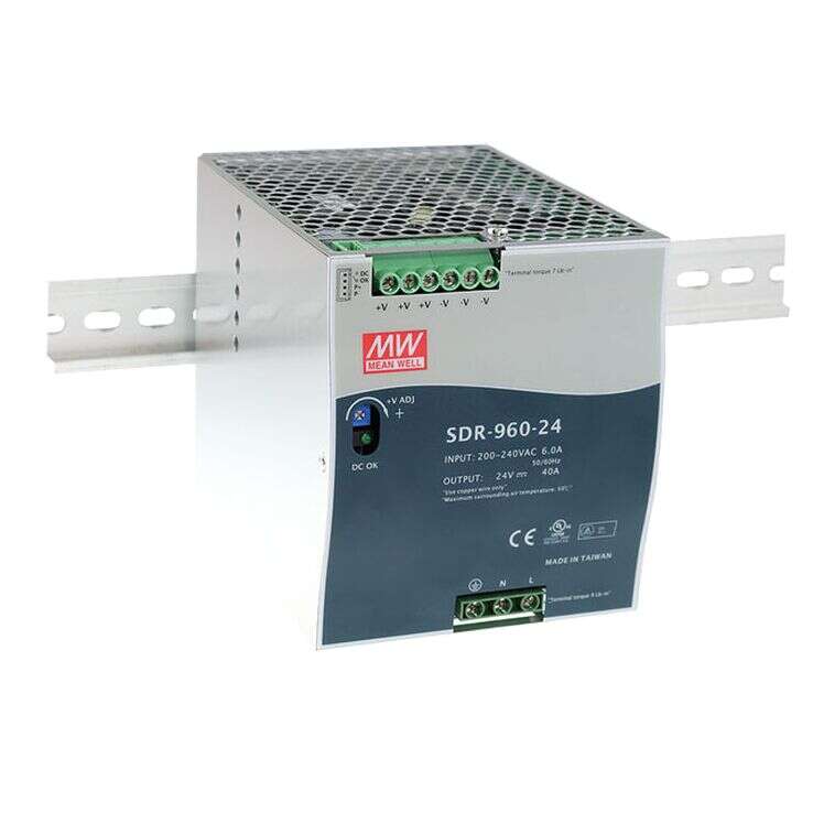 MEAN WELL SDR-960 Series | DIN Rail Power Supplies | MEAN WELL